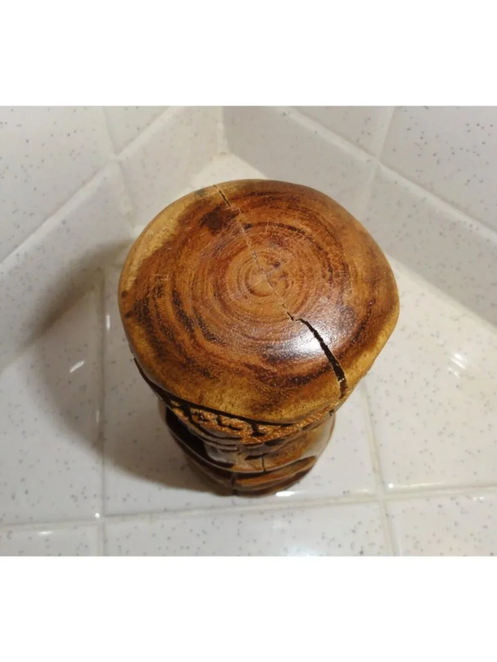 Vintage | Other | Vintage Hawaiian Hand Carved Wood Tiki Statue Maui ...